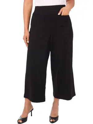 Vince Camuto Patch Pocket Pull-on Pants - Rich Black