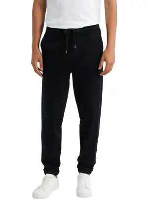 BOSS Locsin Cotton Joggers - Black