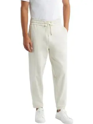 BOSS Locsin Cotton Joggers - Open White