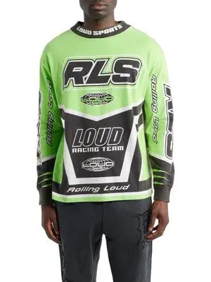 ROLLING LOUD Raceday Cotton Jersey - Green