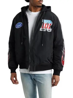 ROLLING LOUD Flight Jacket - Black