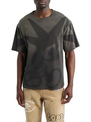 ROLLING LOUD Loud Emo T-shirt - Washed Gray