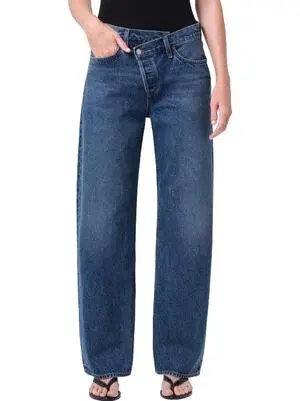 AGOLDE Arc Criss Cross Relaxed Jeans