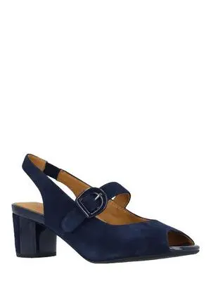 L'AMOUR DES PIEDS Slingback Sandal - Dark Navy