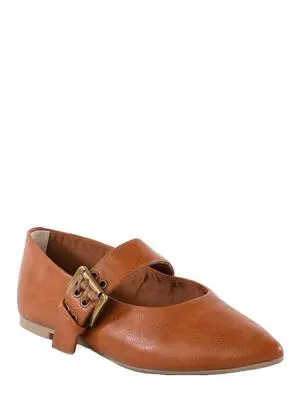 Bc Footwear Spinning Around Mary Jane Flat - Chestnut