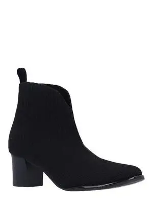 L'AMOUR DES PIEDS Phinn Knit Bootie - Black