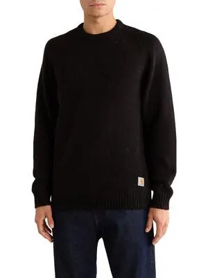 Carhartt Work In Progress Anglistic Sweater Speckled Black