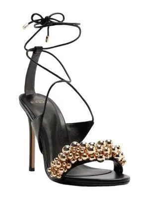 ALEXANDRE BIRMAN Gia Ankle-tie Sandal - Black