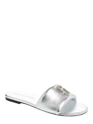 Marc Jacobs The Snapshot Slide Silver