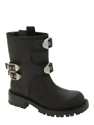MARC JACOBS The Kiki Buckle Moto Boot