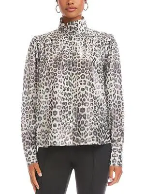 Fifteen Twenty Chloe Blouse - Leopard
