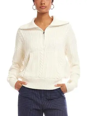 FIFTEEN TWENTY Karin Half Zip Sweater