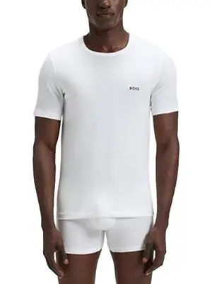 BOSS Jersey Cotton Tee, Pack Of 3 - Open Misc