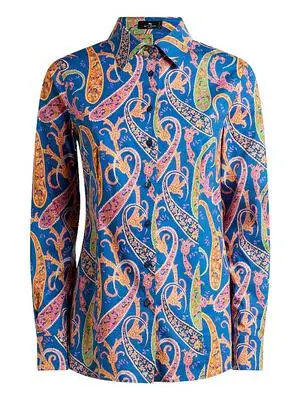 Etro Slim Fit Button-up Shirt - Print On P