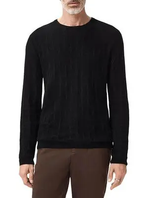 John Varvatos Baiso Crewneck Sweater - Black