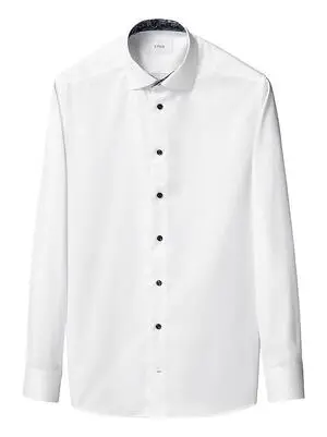 Eton Contemporary Fit Solid Shirt - White