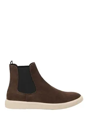 Boggi Milano Suede Leather Chelsea Boots - Brown