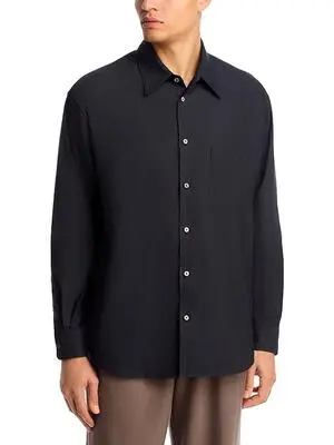 LEMAIRE Regular Shirt - Squid Ink