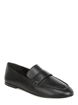 Vince Tommy Loafer Flats - Black