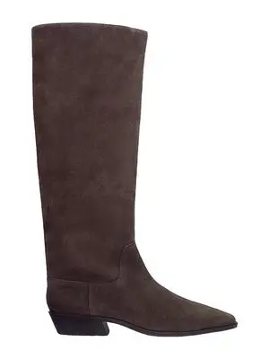 REFORMATION Dominique Knee High Boots - Boss Suede