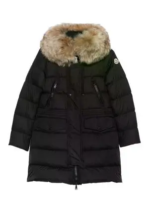 Moncler Aphroti Zip-fastening Coat - Black