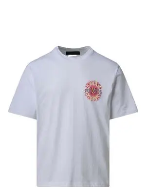 Amiri Sun Tee Shirt - White Red