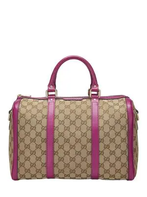 Gucci Original GG Boston Handbag Pink