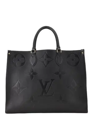 LOUIS VUITTON Monogram Empreinte Giant On The Go GM