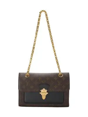 LOUIS VUITTON Monogram Canvas Victoire - Black