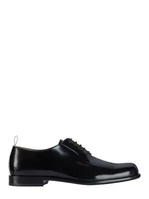 Givenchy Tux Derbies In Brushed Leather - Black