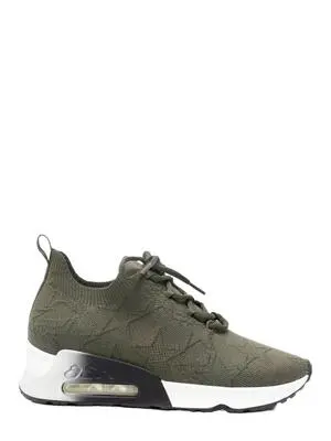 Ash Star Patterned Lace-up Sneakers - Green