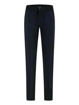 STEFAN BRANDT Drawstring Trousers - Blue
