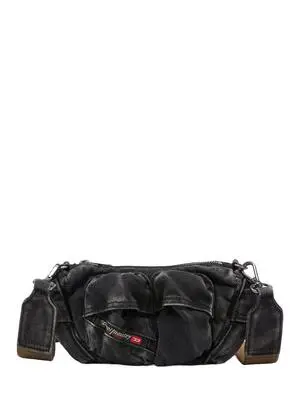 DIESEL® Multi-pockets Crossbody Bag - Black