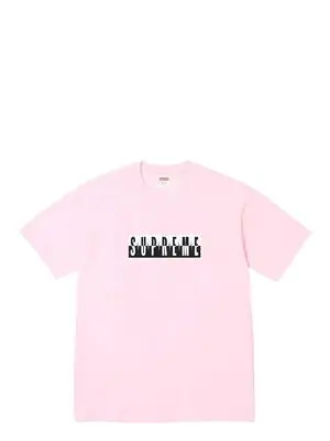 Supreme Split Graphic T-shirt - Pink
