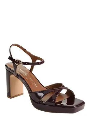 Chinese Laundry Gracie Ankle Strap Platform Sandal Berry