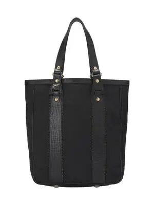 Fendi Zucchino Medium Tote Black