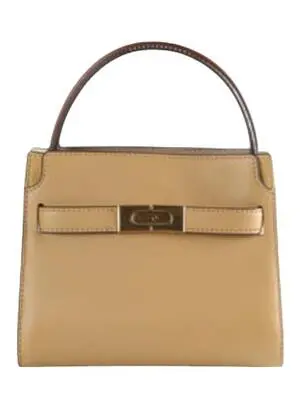 Tory Burch Lee Radziwill Petite Double Bag - Dark Sand