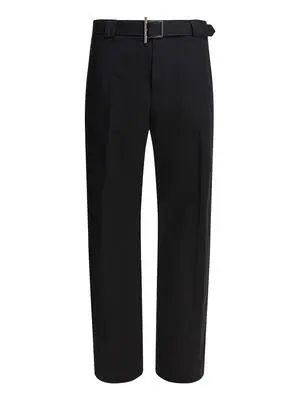 Alexander McQueen Belted Trousers - Black