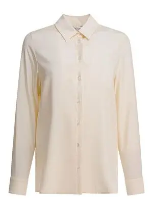 MAX MARA PURE Silk Blend Shirt - White