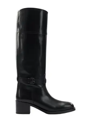 MARETTO Leather Boots - Black
