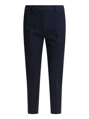 SEMPER Viscose Blend Slim Fit Pants - Blue
