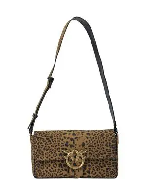 Pinko Crossbody Bag - Brown