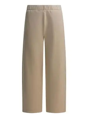 MAX MARA PURE Silk-blend Filovia Pants - Beige