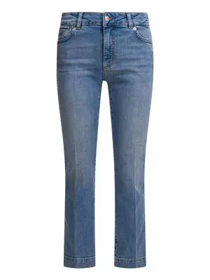 Max Mara Perfect Fit Flare Jeans - Blue