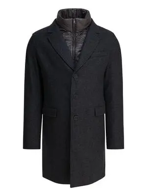 HERNO Wool Coat With Vest