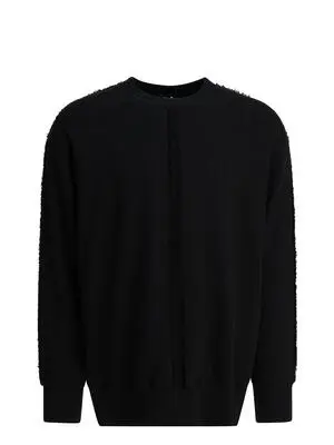 Comme Des Garçons Cotton Crewneck Sweatshirt - Black