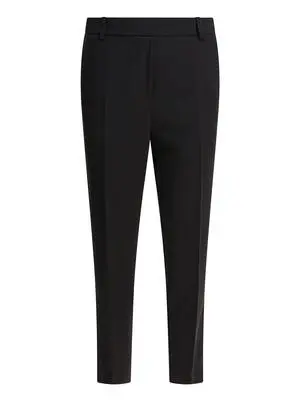 SEMPER Stretch Waist Straight Leg Pants - Black