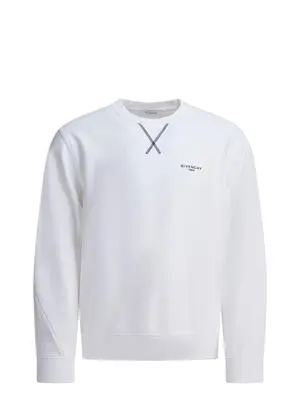 Givenchy Couture Seam Crewneck Sweatshirt - White