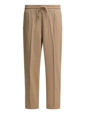 ALTUM Cotton Drawstring Trousers - Beige