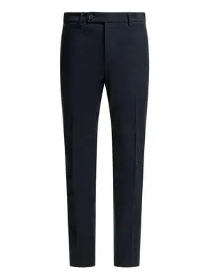 Incotex Cotton Stretch Slim Fit Pants - Blue